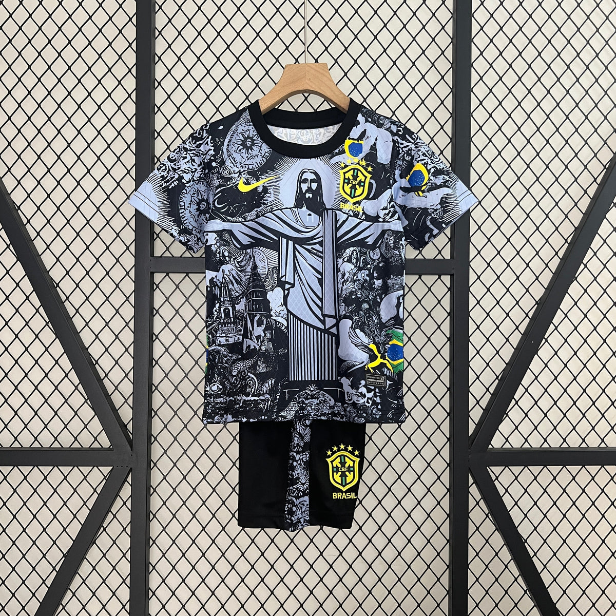 Brazil X Christ 24-25 | Kids Special Edition | Grey – InsaneKits
